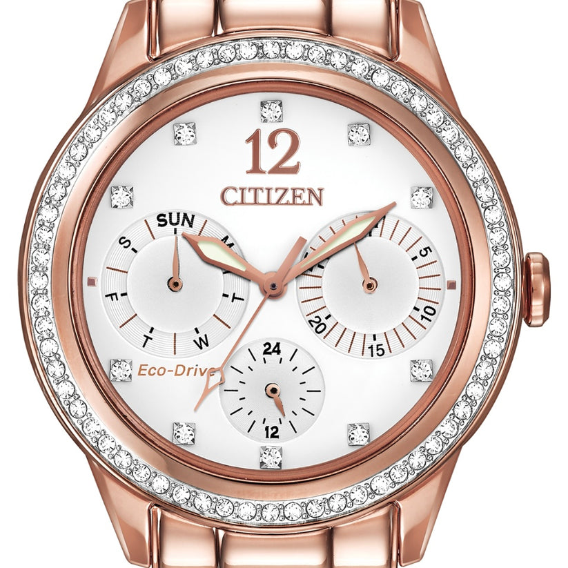 Citizen Rose Gold Ecodrive Ladies Watch | John Ross Jewellers