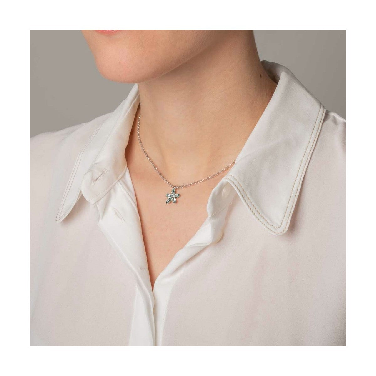 Victoria Cruz Snowflake Necklace | John Ross Jewellers