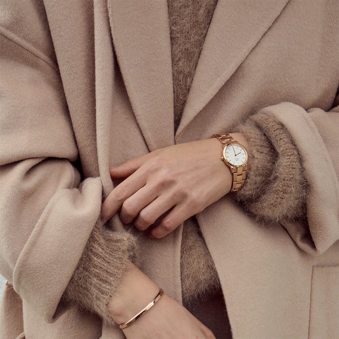 Daniel Wellington Iconic Link Rose Gold | 28mm | John Ross Jewellers